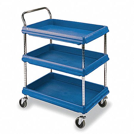 APPROVED VENDOR Carrito Utilitario, 3, 400 lb., 36", 26", 12" - 2XJR7 ...