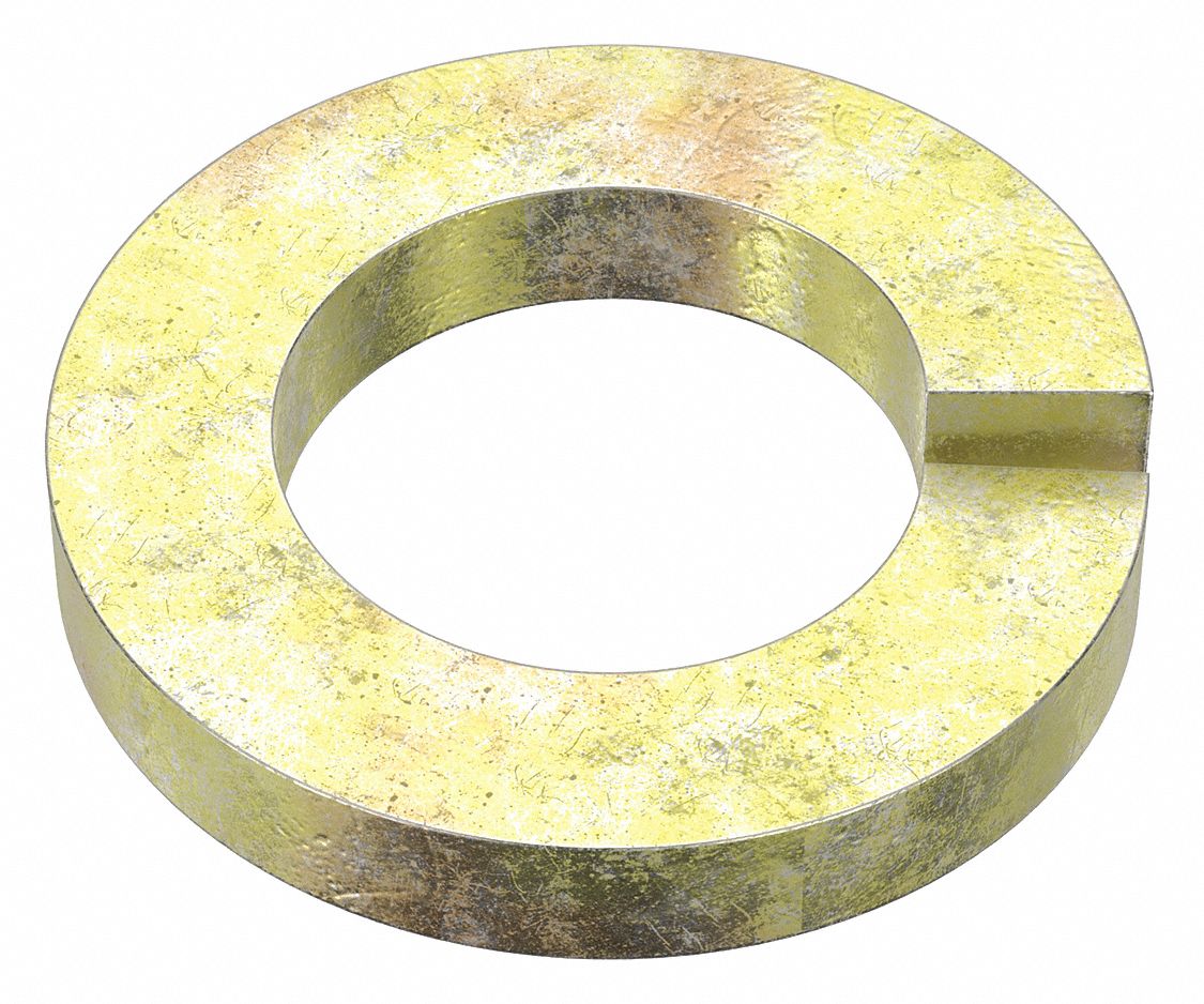 4037, Steel, Split Lock Washer - 2XKE1|LWIA0501USA-3750BX - Grainger