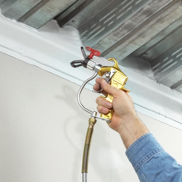 STI Smoke and Acoustical Spray: White, Pail, 5 gal Size, Gen Purpose ...