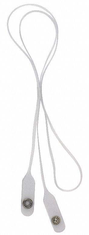 Neck Cord,Clear,PK10 - Grainger