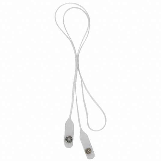 Neck Cord,Clear,PK10 - Grainger