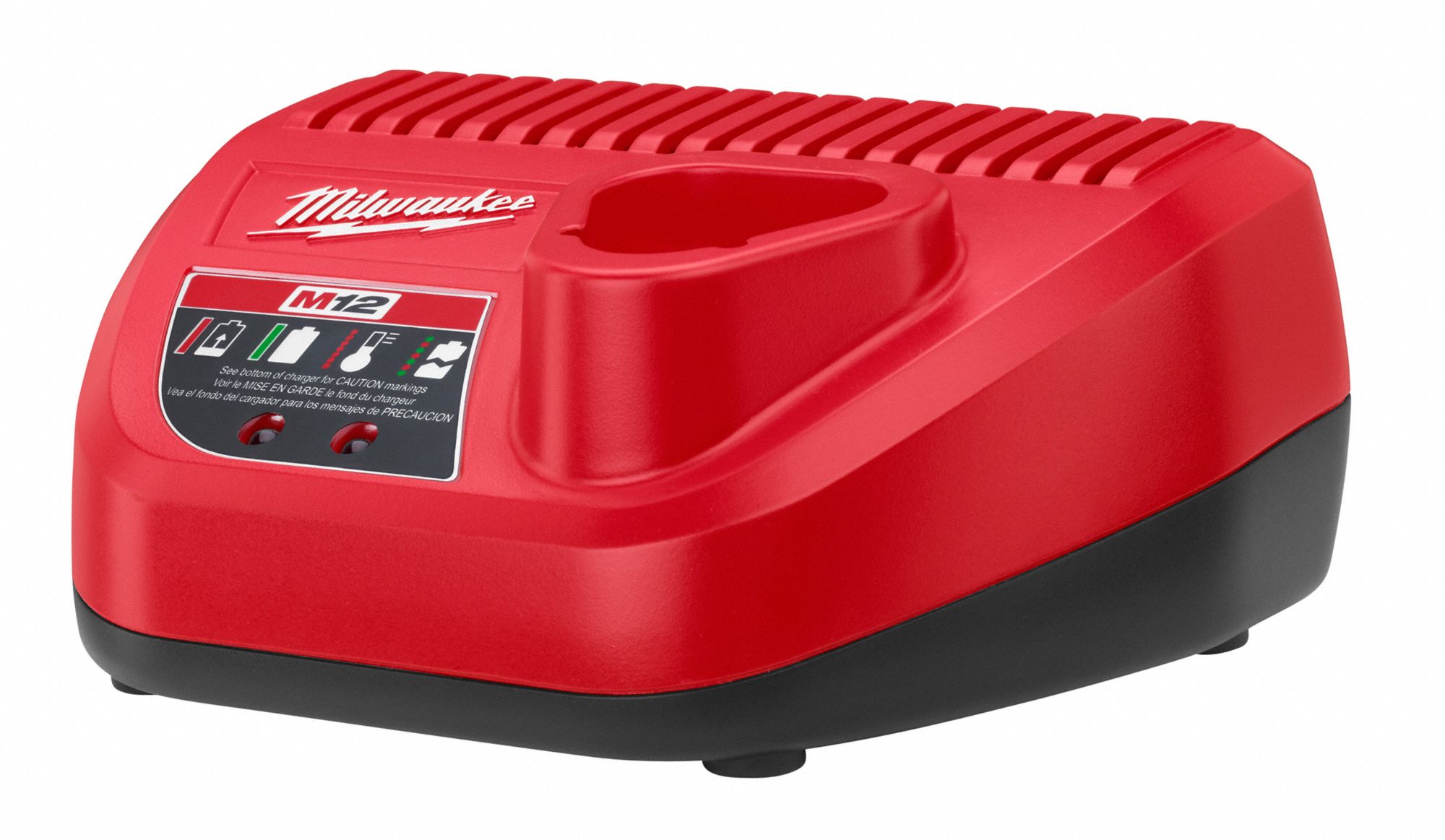 MILWAUKEE, Single-Port Charging, For 12V DC, Battery Charger - 2XKZ7|48 ...