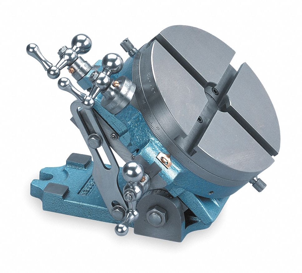 PALMGREN Mesa Giratoria Inclinable,5/8,Diá10 pulg - Mesas Rotativas ...