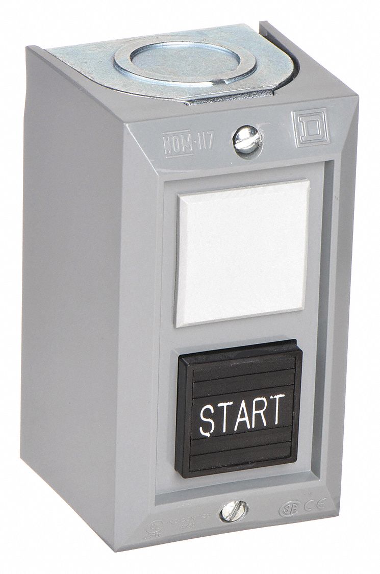 SQUARE D Estación de Control con Botón Pulsador 1NA 1 operadores Start - Estaciones de Control ...