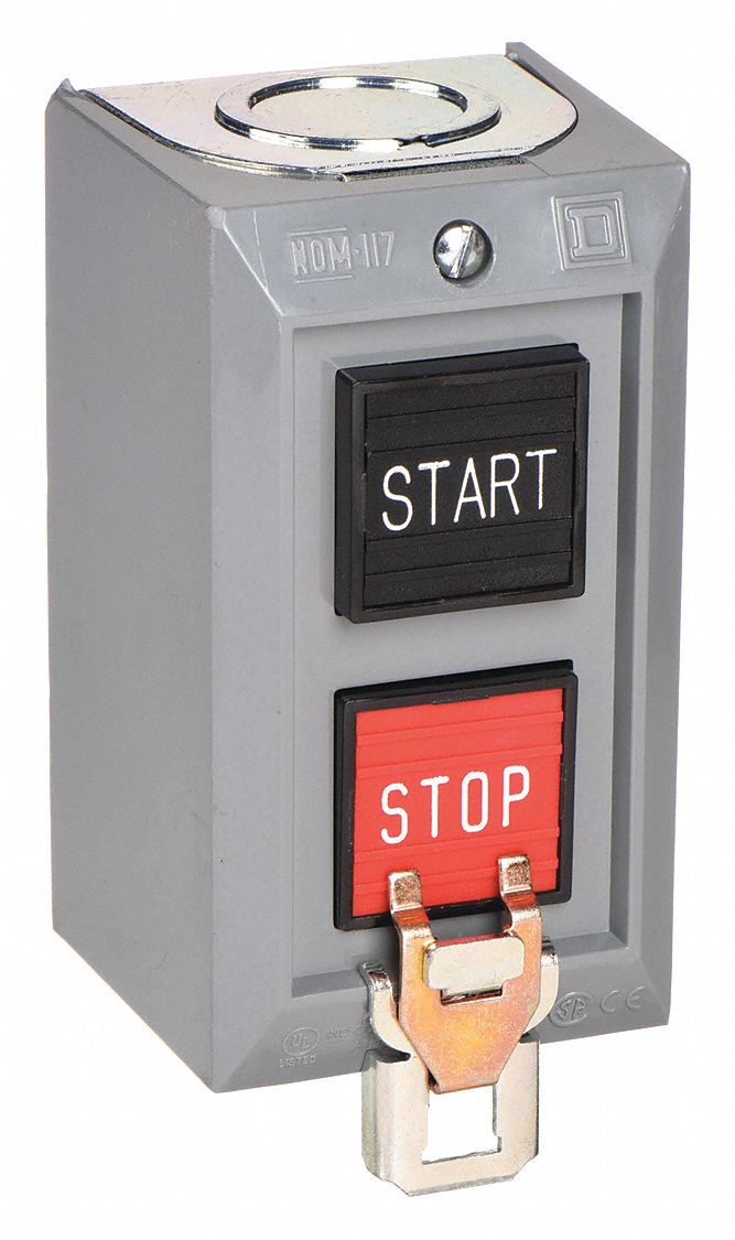 SQUARE D, (2) Push Buttons, 0 Pilot Lights, Control Station - 2XVF7|9001BG204 - Grainger