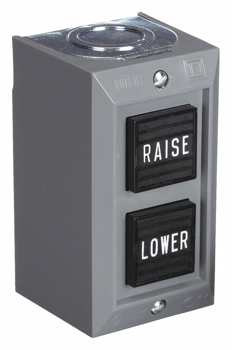 SQUARE D, (2) Push Buttons, 0 Pilot Lights, Control Station - 2XVF9|9001BG209 - Grainger