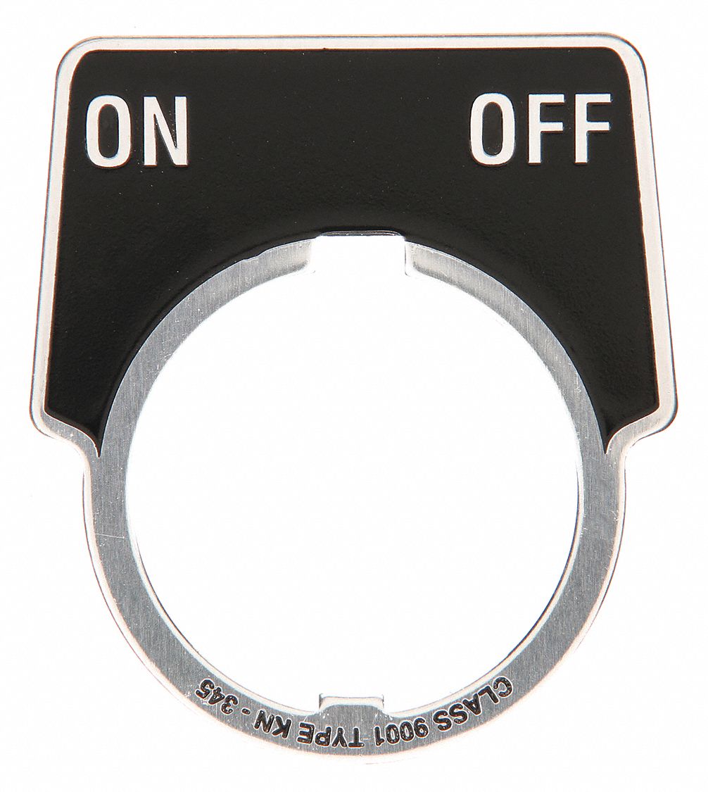 30 mm Panel Mounting Size, Half-Round, Legend Plate - 2XVP9|9001KN345 ...