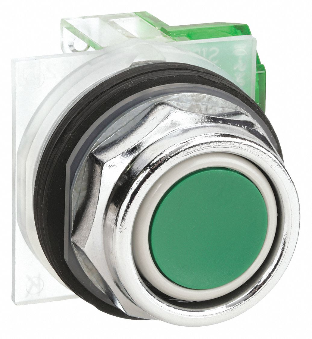 SCHNEIDER ELECTRIC, Non-Illuminated, Flush Profile, Flush Push Button Operator - 2XVT1 ...