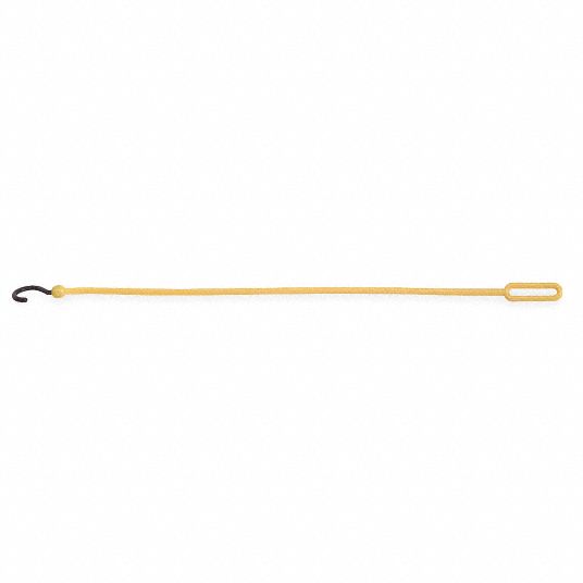 J-Hook & Cinch Loop, Polyurethane, Bungee Cord - 2XY76|PC30LEY - Grainger