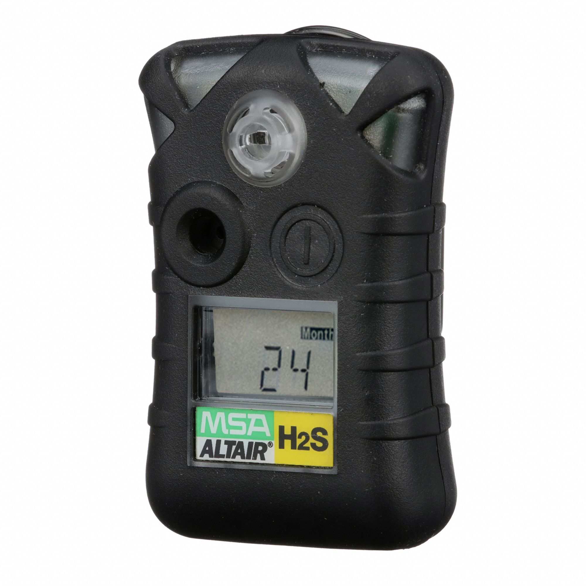 MSA Single Gas Detector: Hydrogen Sulfide, 0 to 100 ppm, Audible/Visual ...