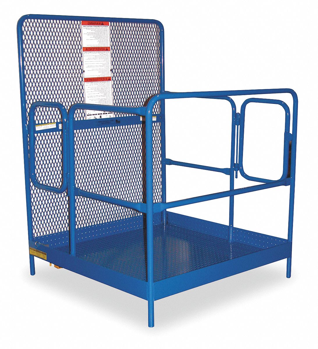 Fork Truck Work Platform,48 In x 48 In - Grainger