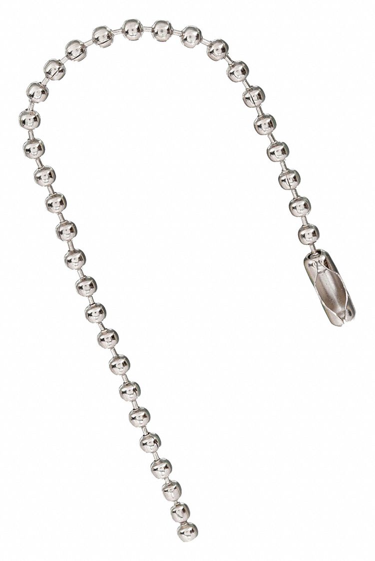 Ball Chain 003 In Wire Dia Beaded Chain 2yb232yb23 Grainger