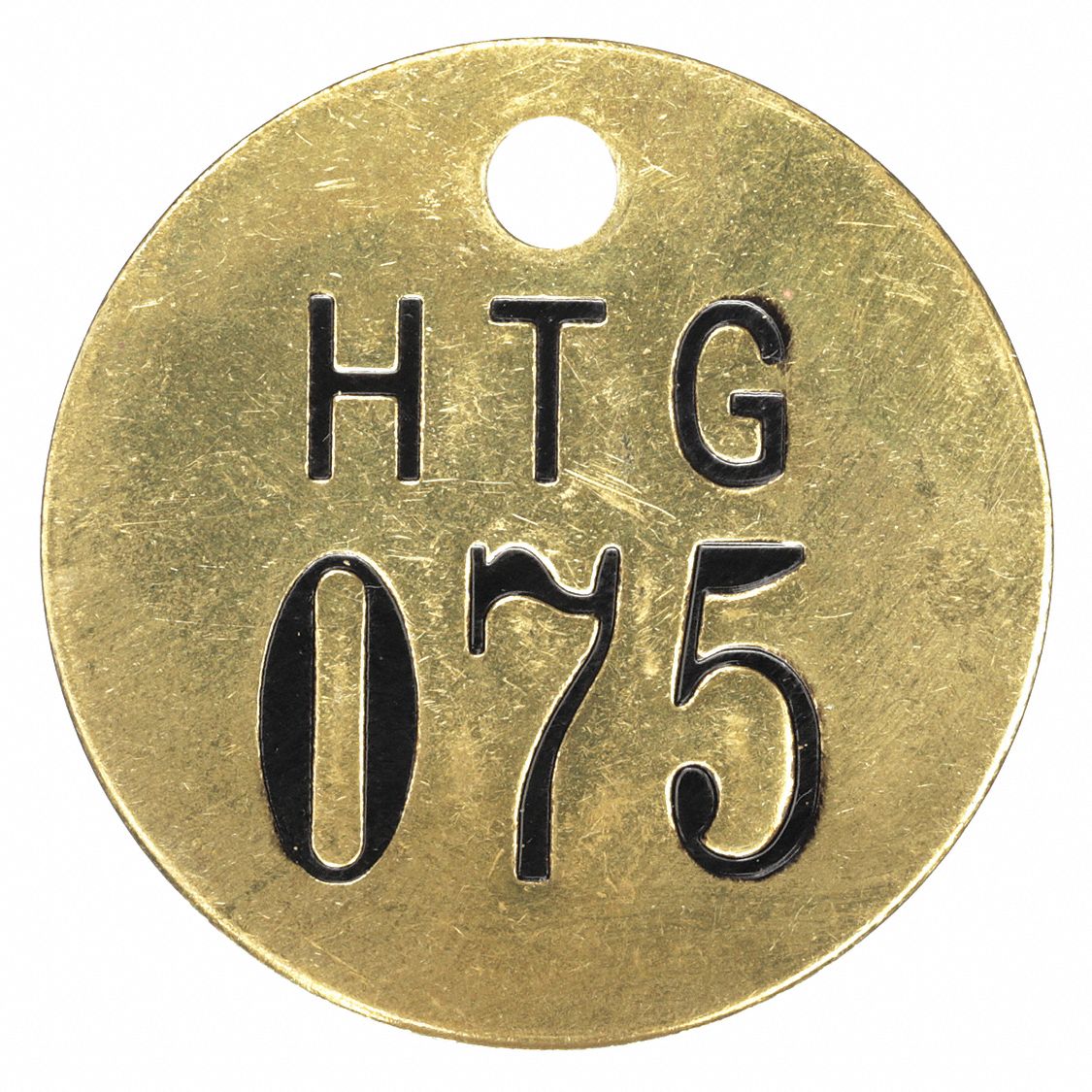 051-075, Gold, Numbered Valve Tag - 2YB28|2YB28 - Grainger