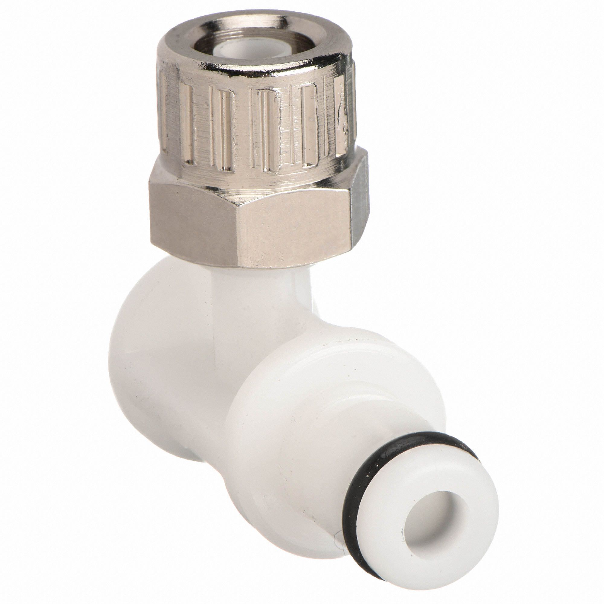 COLDER Inline Insert: Acetal, Tube Connection, 1/8 in Pipe Size, PMC ...