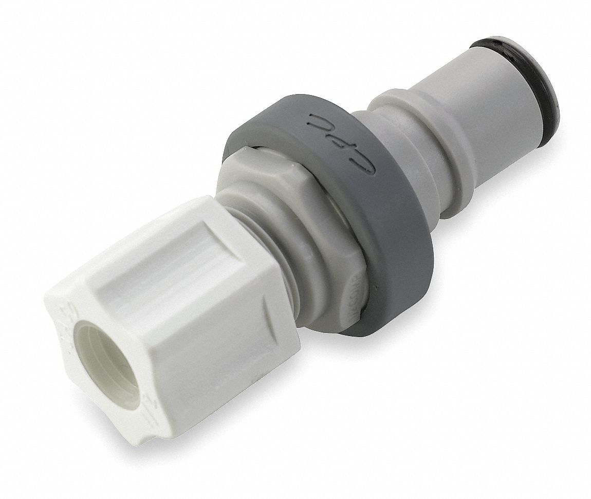 Insert, 3/8 in OD x 1/2 in OD Size, Quick Connection Insert - 2YDT2 ...