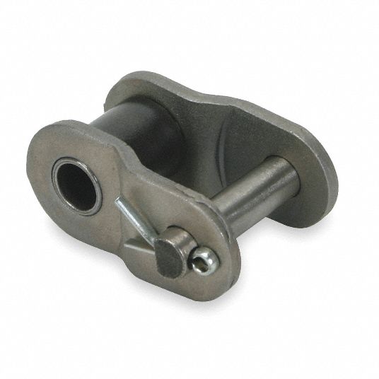 DAYTON Offset Link: For Std Roller Chains, 40, Single Strand, 1/2 in ...