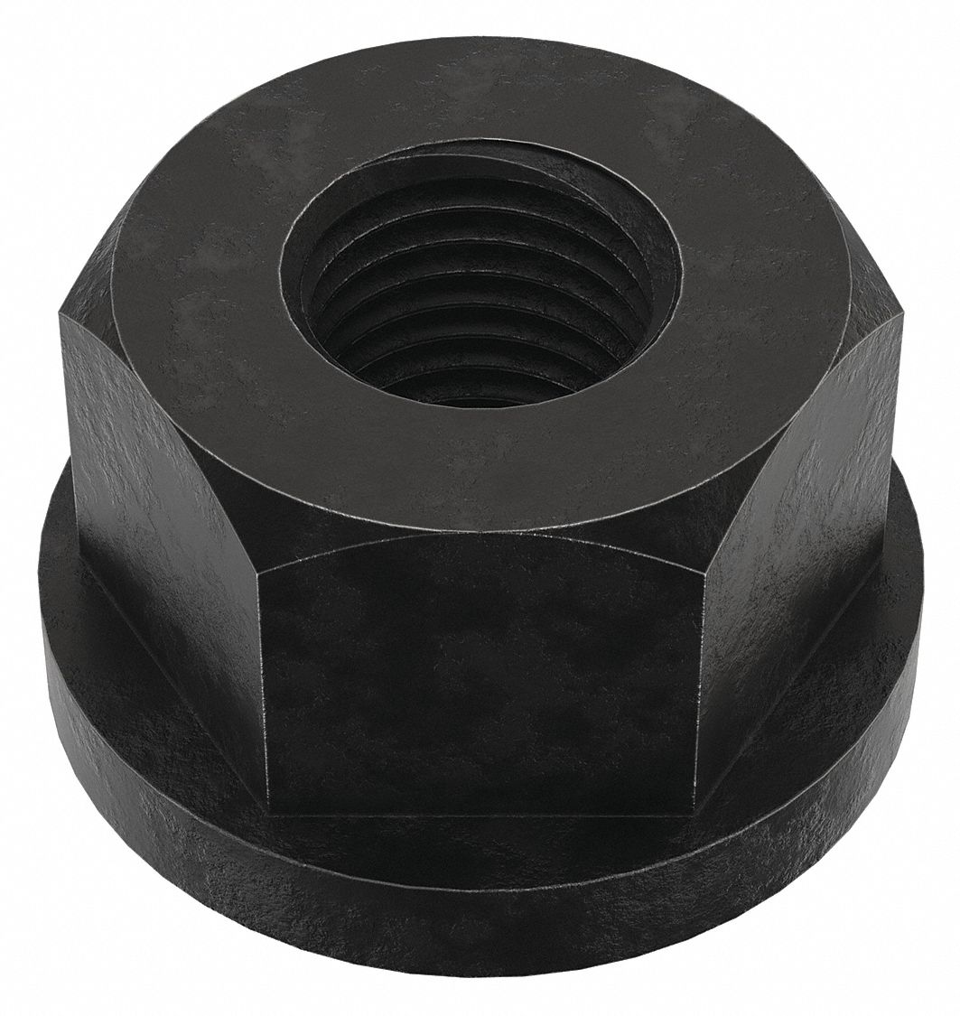 3/8"-24 Thread, Steel, Flange Nut - 2YHF2|41703 - Grainger