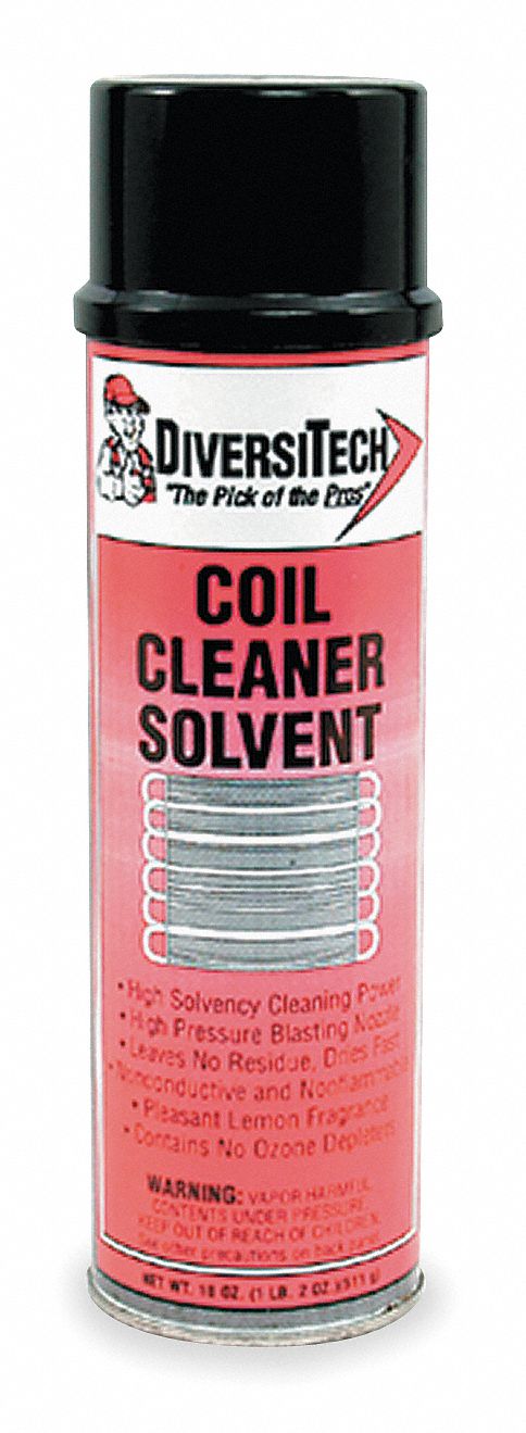DIVERSITECH, 18 oz, Clear, Coil Cleaner - 2YJ65|357-20 - Grainger
