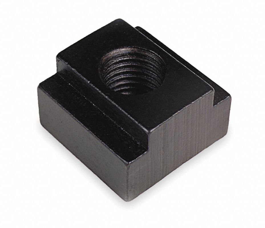 TE-CO Tuerca T , Rosca 1/2-13 pulg. , Óxido Negro - Tuercas de Ranura ...