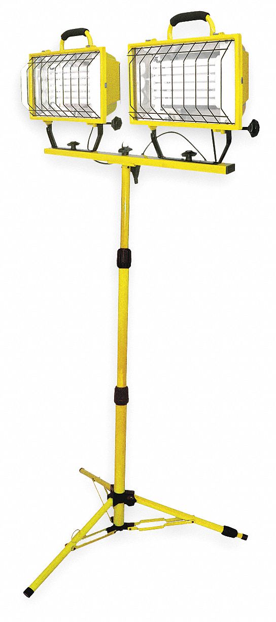 Stand Light,Fluorescent,120V,65x2 W - Grainger