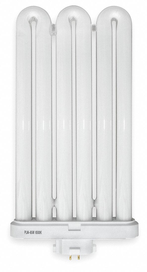 Plug-In CFL, T5 PL, 4-Pin (GX10), Lumens 4300, Dimmable No, Watts 65 ...