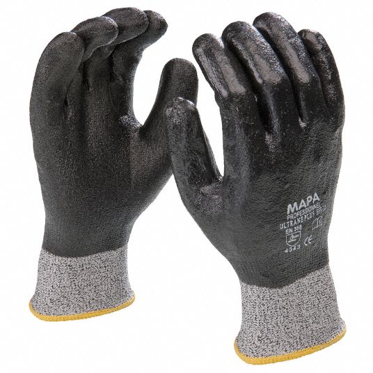 MAPA, Smooth, Nitrile, Coated Gloves - 2YKJ4|559 - Grainger