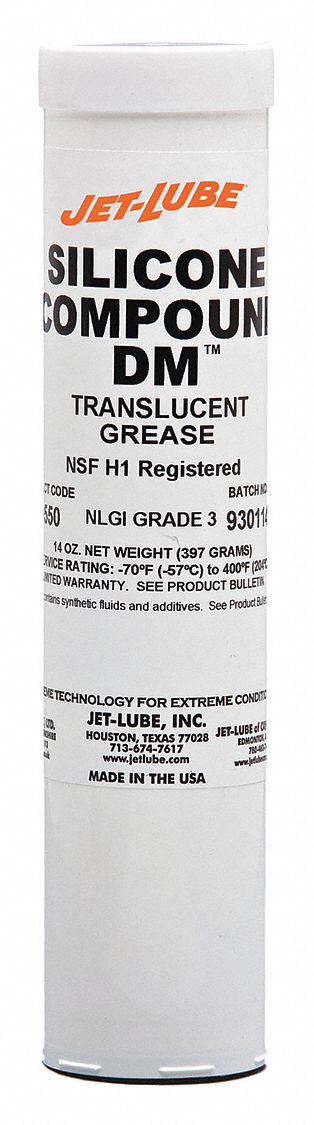 Silicone, Clear, Dielectric Grease - 2YKK4|73550 - Grainger