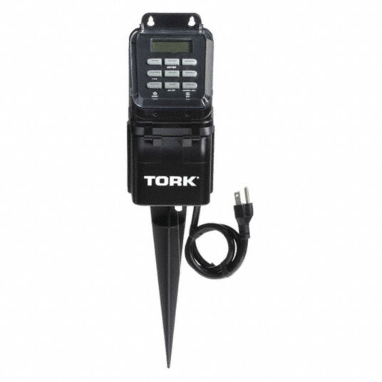 TORK, Digital, Indoor/Outdoor, Plug-In Timer - 2YMV8|SA220 - Grainger