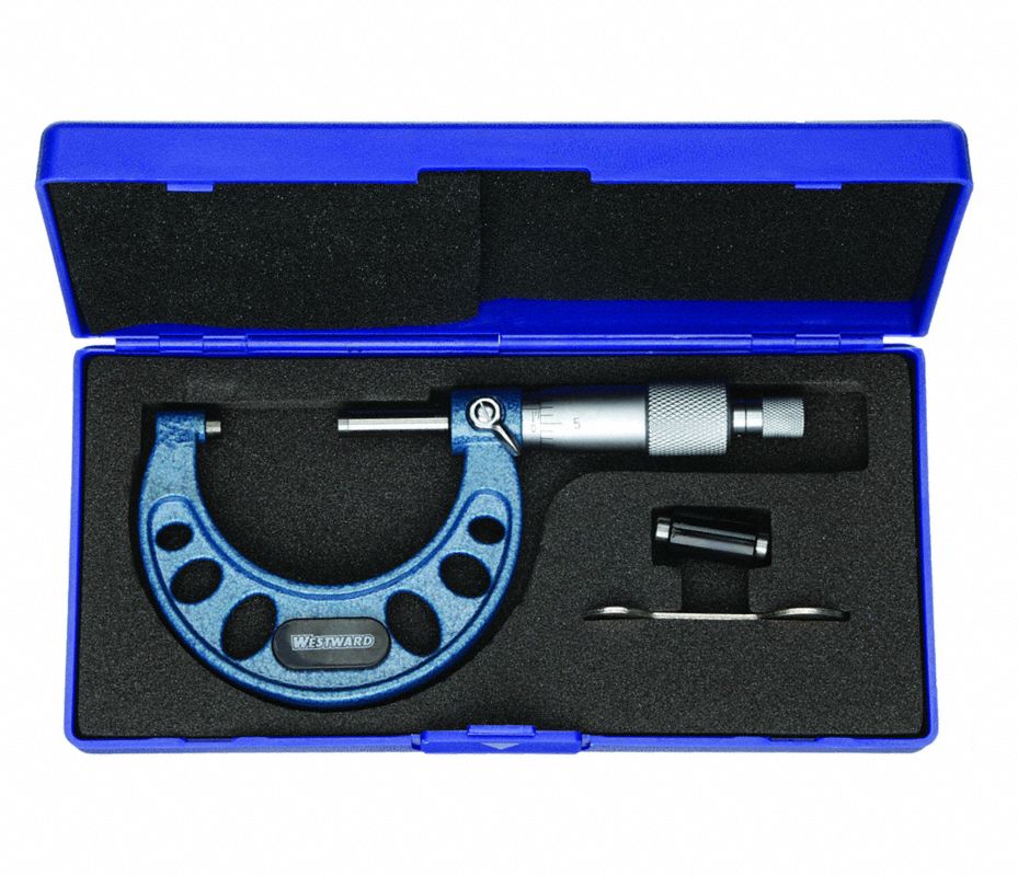 WESTWARD Micrómetro para Ext , Yunq Plano , Reten Palanc - 2YNA8 ...