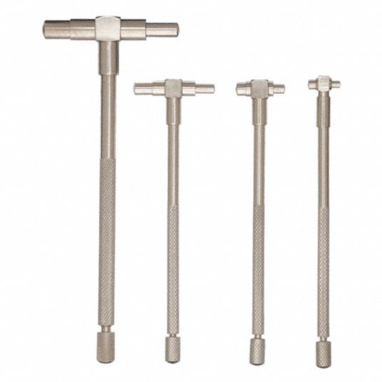 Telescoping Gage Set, Number of Pieces 4 - Grainger