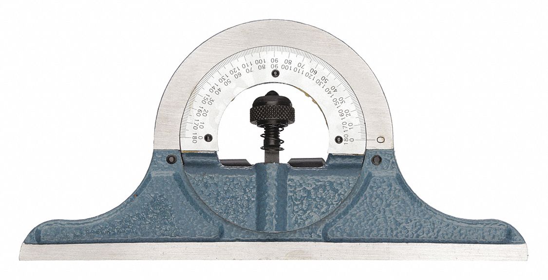 Protractor Head,Blue - Grainger