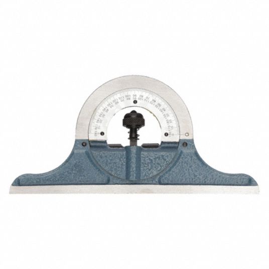 Protractor Head,Blue - Grainger