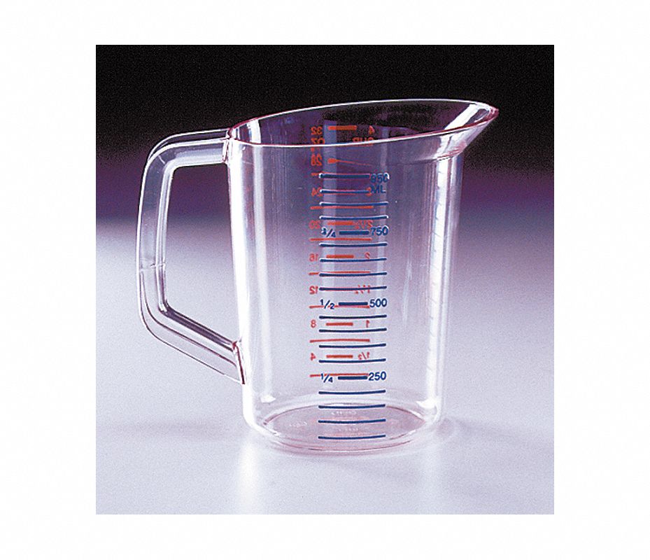 RUBBERMAID COMMERCIAL PRODUCTS Jarra Medidora , Capacidad 1 Taza ...
