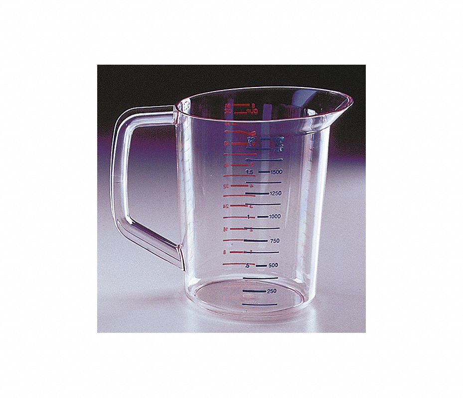 RUBBERMAID COMMERCIAL PRODUCTS Jarra Medidora , Capacidad 2 Tazas ...
