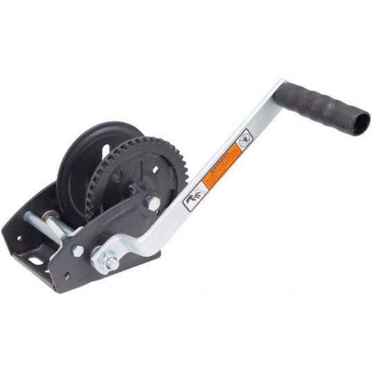 DUTTON-LAINSON, Pulling, 1,400 lb First Layer Load Capacity, Hand Winch ...