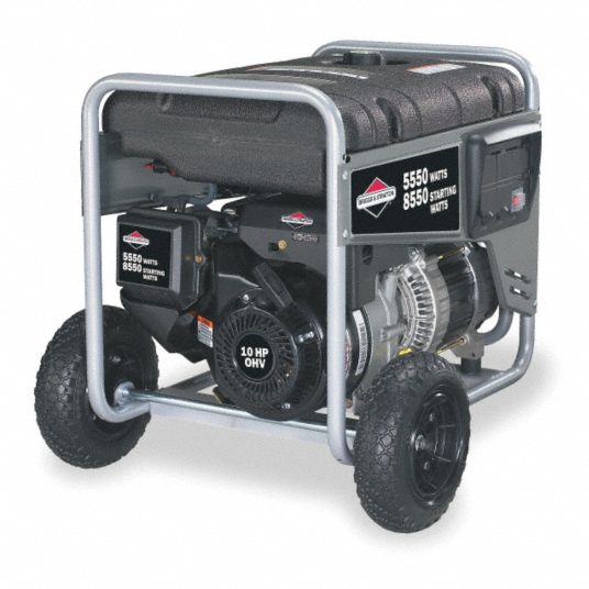 Portable Generator, Conventional, Generator Fuel Type Gasoline ...
