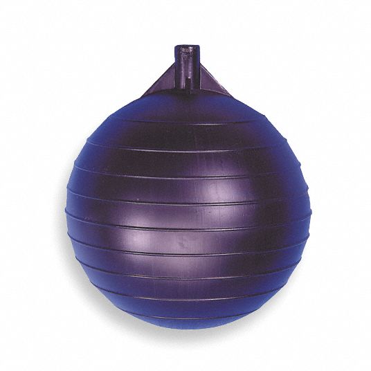 Float Ball, 0.65 oz, 6 in dia., Plastic - Grainger