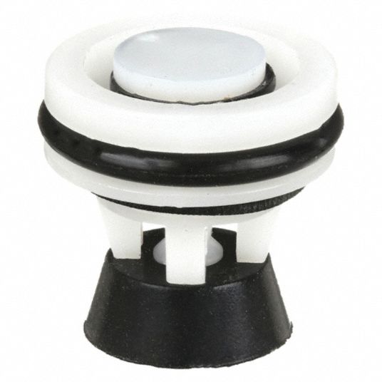 AMERICAN STANDARD, Plastic, 5/8 in Overall Lg, Diverter Button - 2ZHK1 ...