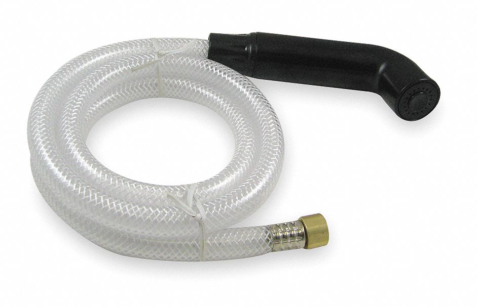 AMERICAN STANDARD, Plastic/Rubber, Black, Kitchen Sprayer - 2ZHK2 ...