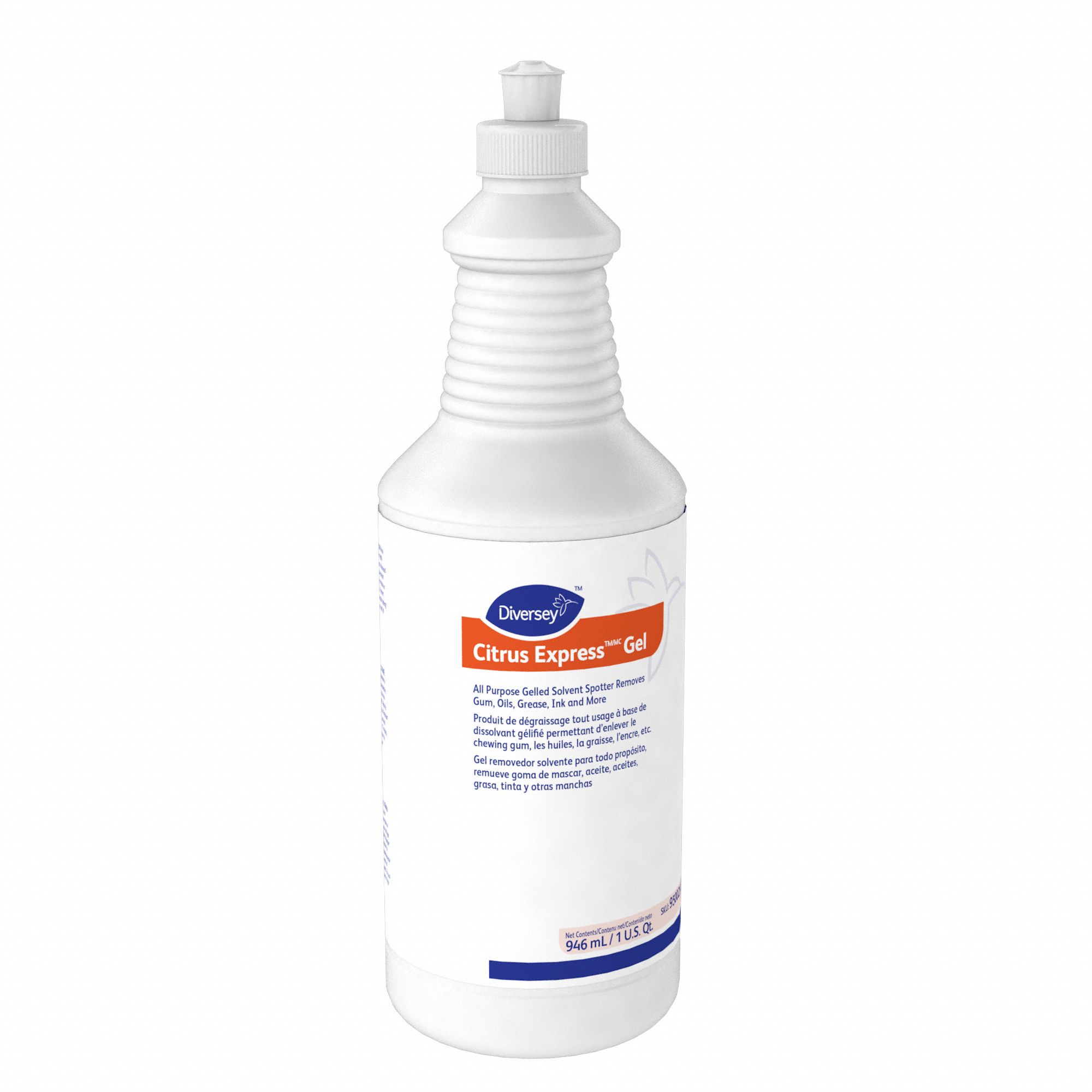 DIVERSEY Carpet Spotter: Bottle, 32 oz Container Size, Ready to Use ...