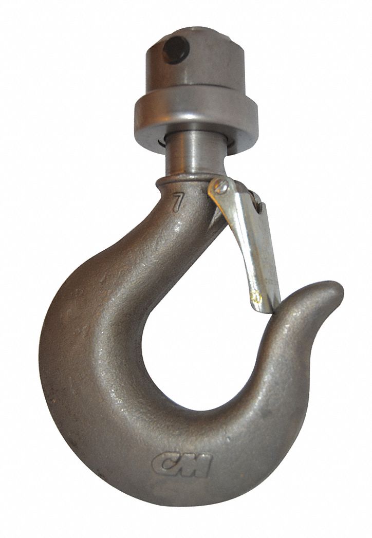 CM, Electric Chain Hoists, 4,000 lb Compatible Load Capacity, Bottom ...