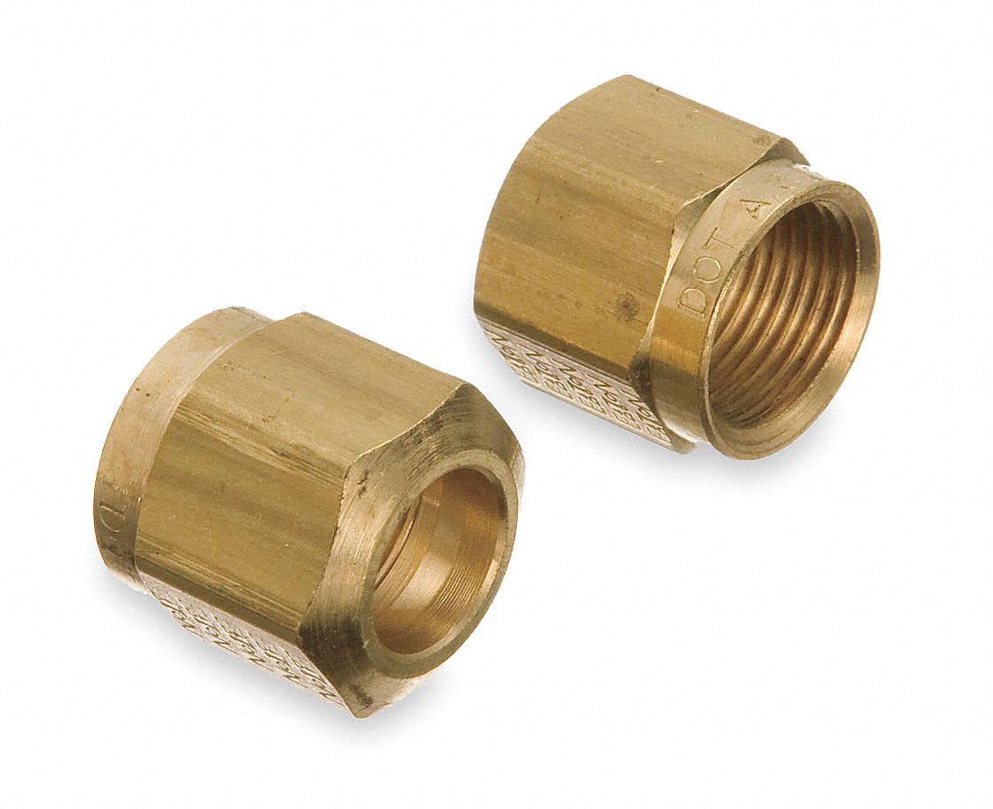EATON WEATHERHEAD NUT,5/8 IN TUBE SZ,PK10 - Compression Fitting Nuts ...