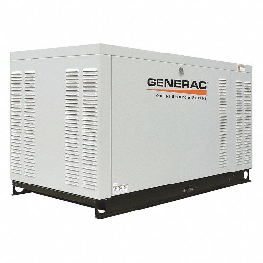 GENERAC Liquid Propane/Natural Gas Automatic Standby Generator, 120VAC ...