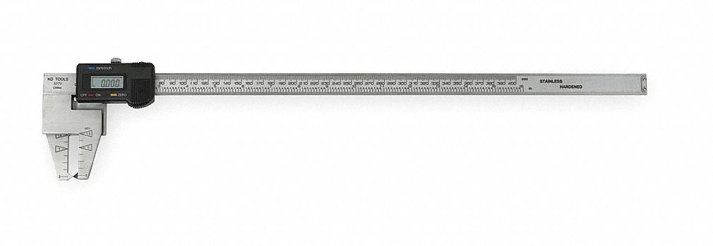 ALLEN Calibrador Digital para Freno de Tambór, Longitud 24", Acero ...