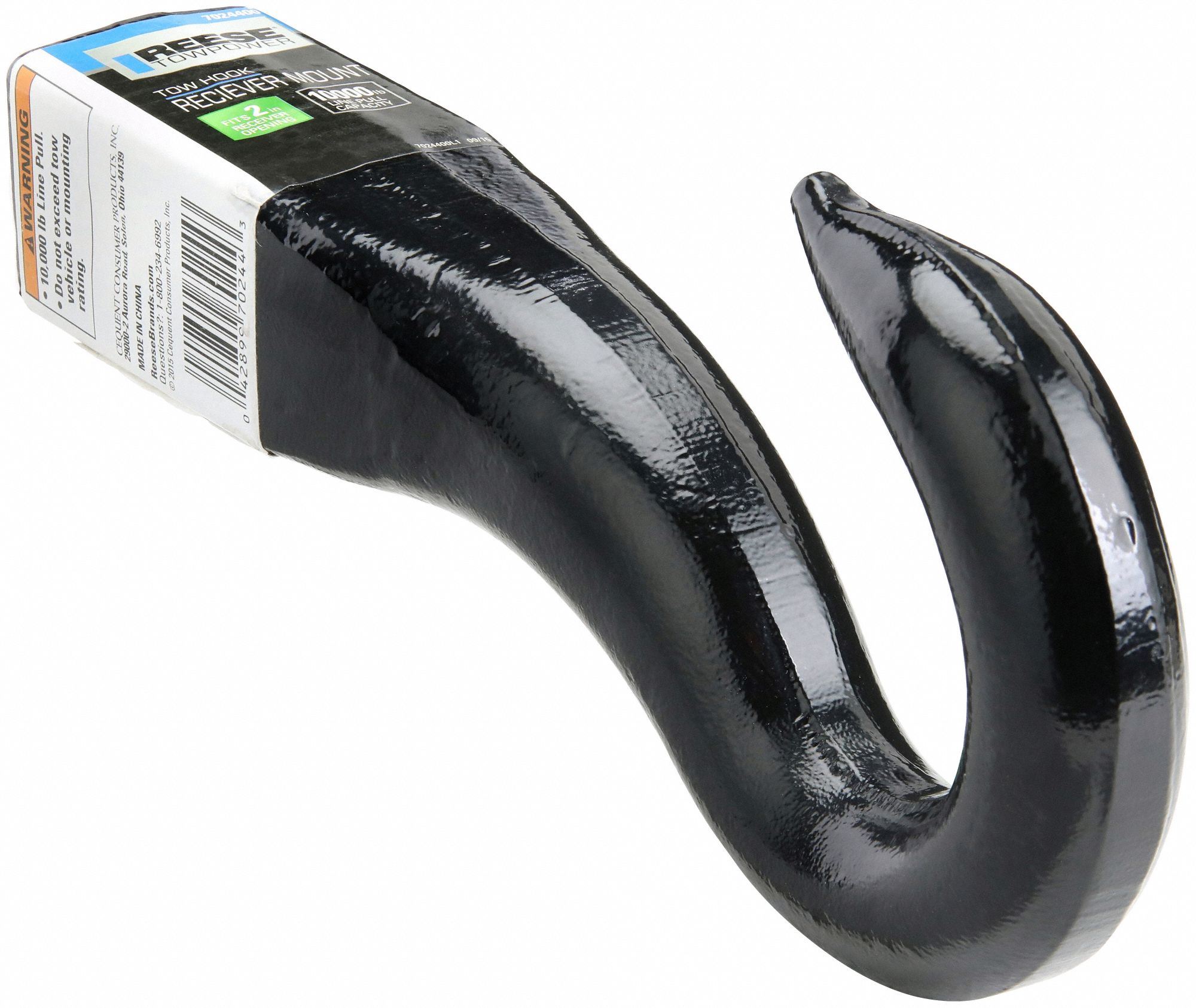 REESE, 7 3/4 in Overall Hook Size, 7 3/4 in Overall Lg, Tow Hook ...