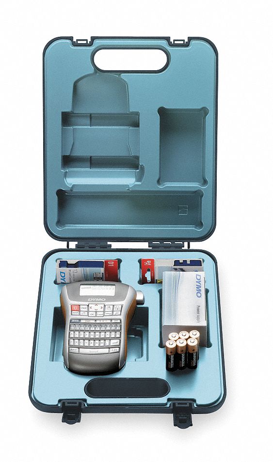 Label Printer Kit,Black,4-5/16 In. L - Grainger