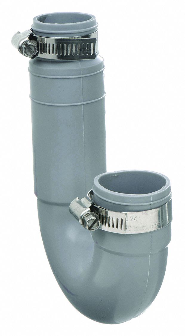 PVC, For 1 1/4 in Pipe, Flexible P-Trap - 2ZU11|FT-150 - Grainger