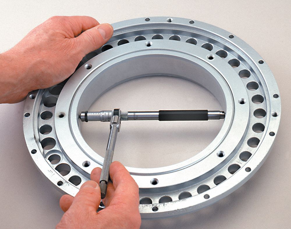 STARRETT Mechanical Tubular-Rod Inside Micrometer: 1.5 in to 8 in Range ...