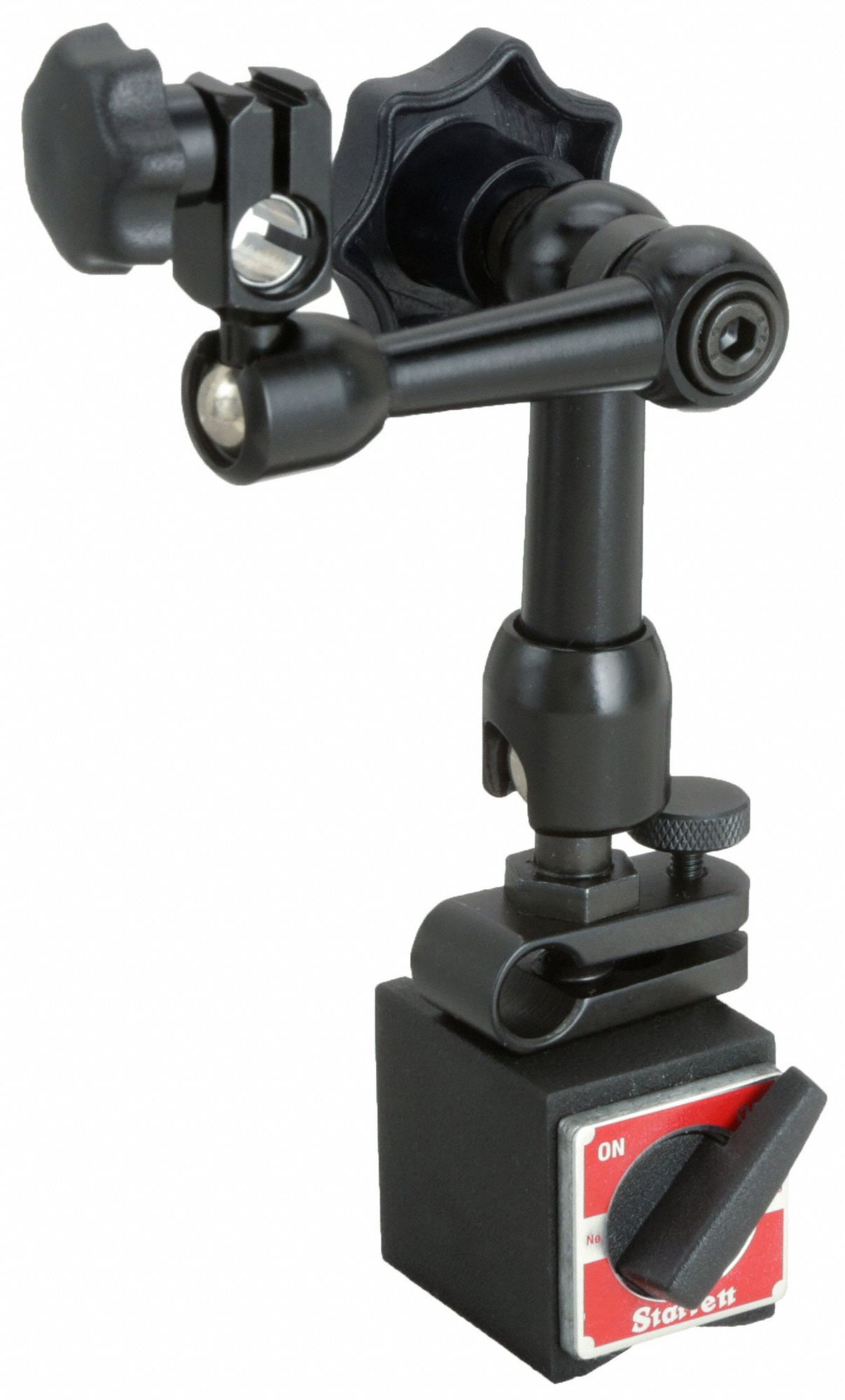STARRETT BASE MINI MAG W/ARTICULATING ARM - Indicator Holders, Magnetic ...