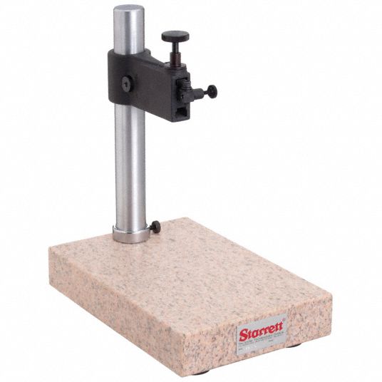 STARRETT, 12 in x 8 in x 2 in, 8 in x 12 in x 2 in Base Size, Indicator ...